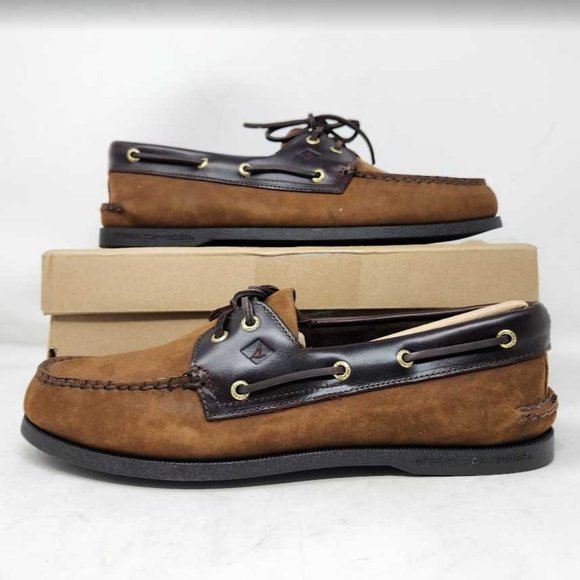 Sperry | Shoes | Mens 15 Xw Xwide Sperry Ao Authentic Origianl Brown ...